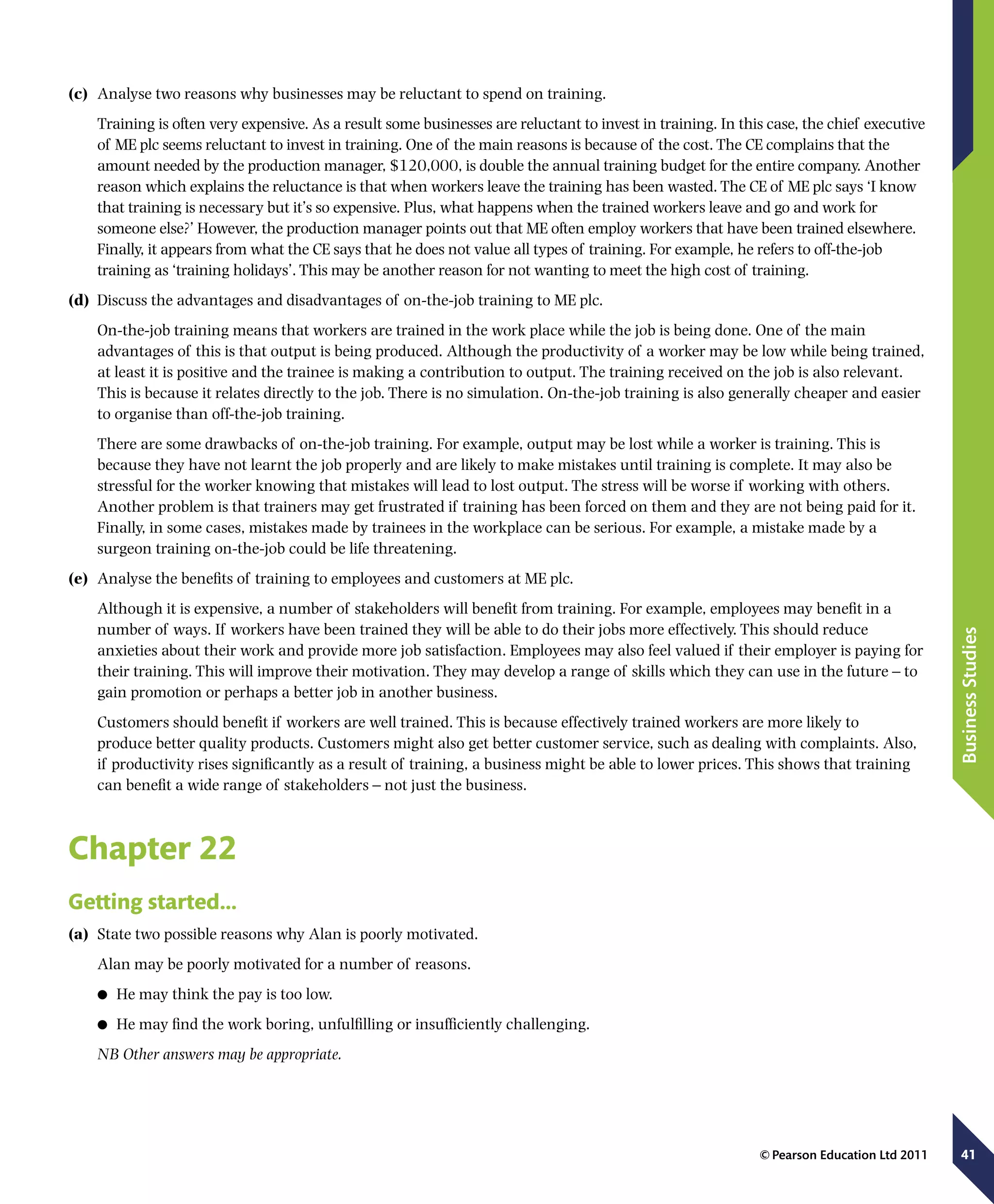 Business studies Textbook answers | PDF