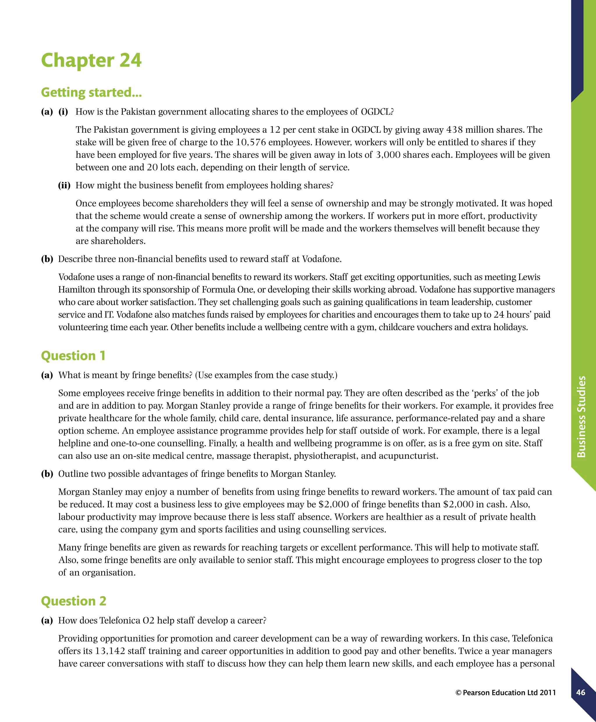 Business studies Textbook answers | PDF