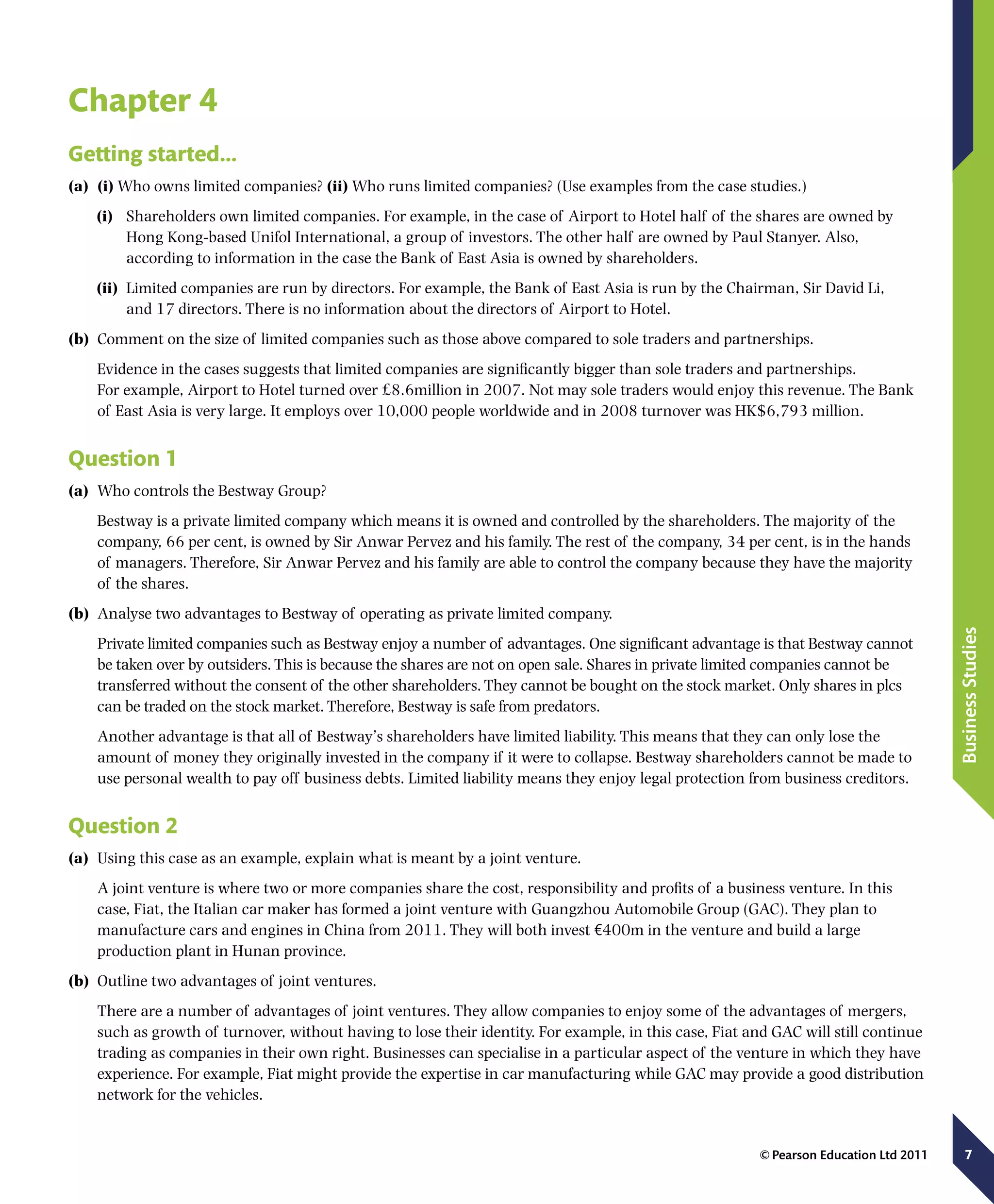 Business studies Textbook answers | PDF