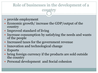business studies for students of business | PPTX