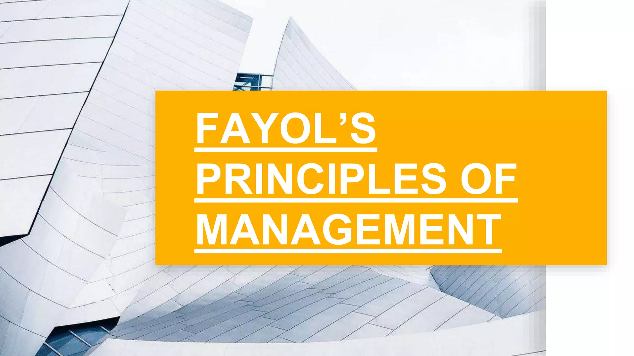 Business Studies-Fayol's Pprinciples | PPTX