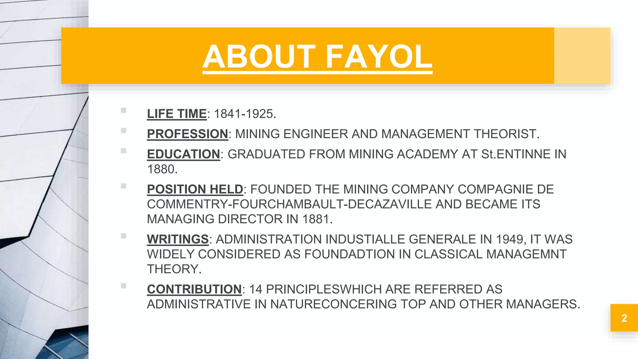 Business Studies-Fayol's Pprinciples | PPTX