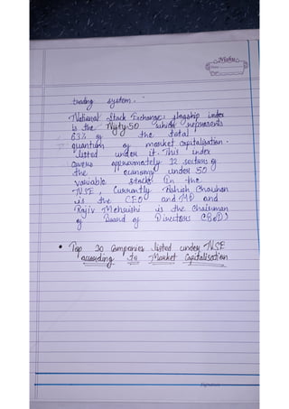 Business Studies Class 12 Project On Stock Exchange.pdf