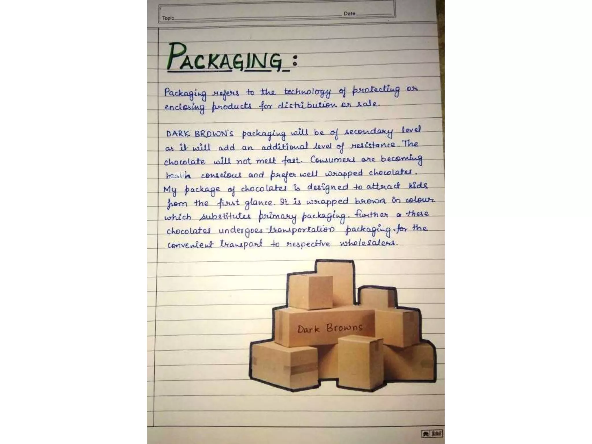 Marketing Management Project on Chocolates | Business Stuides | PPTX