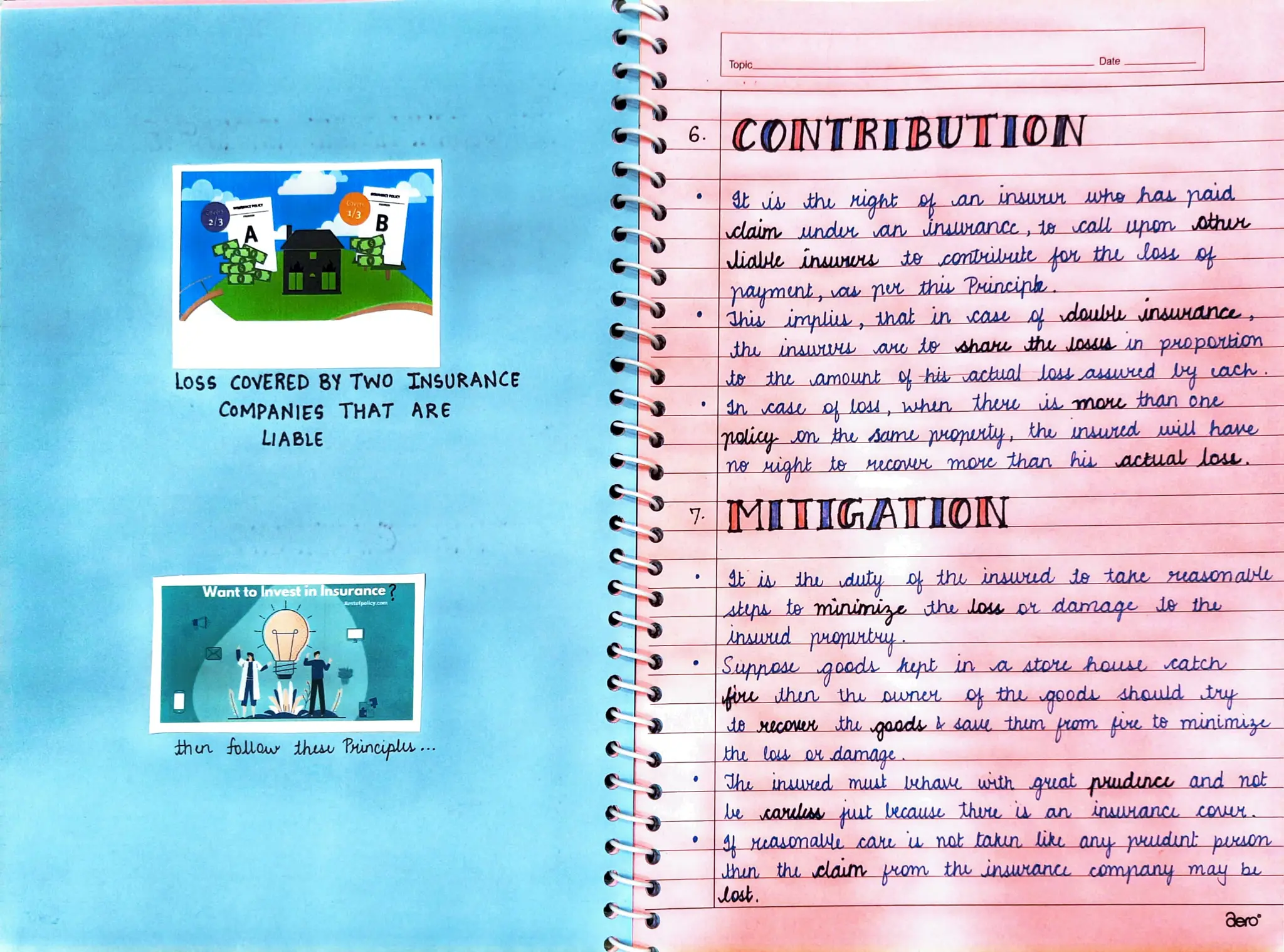 CLASS 11 CBSE B.St Project AIDS TO TRADE - INSURANCE | PDF