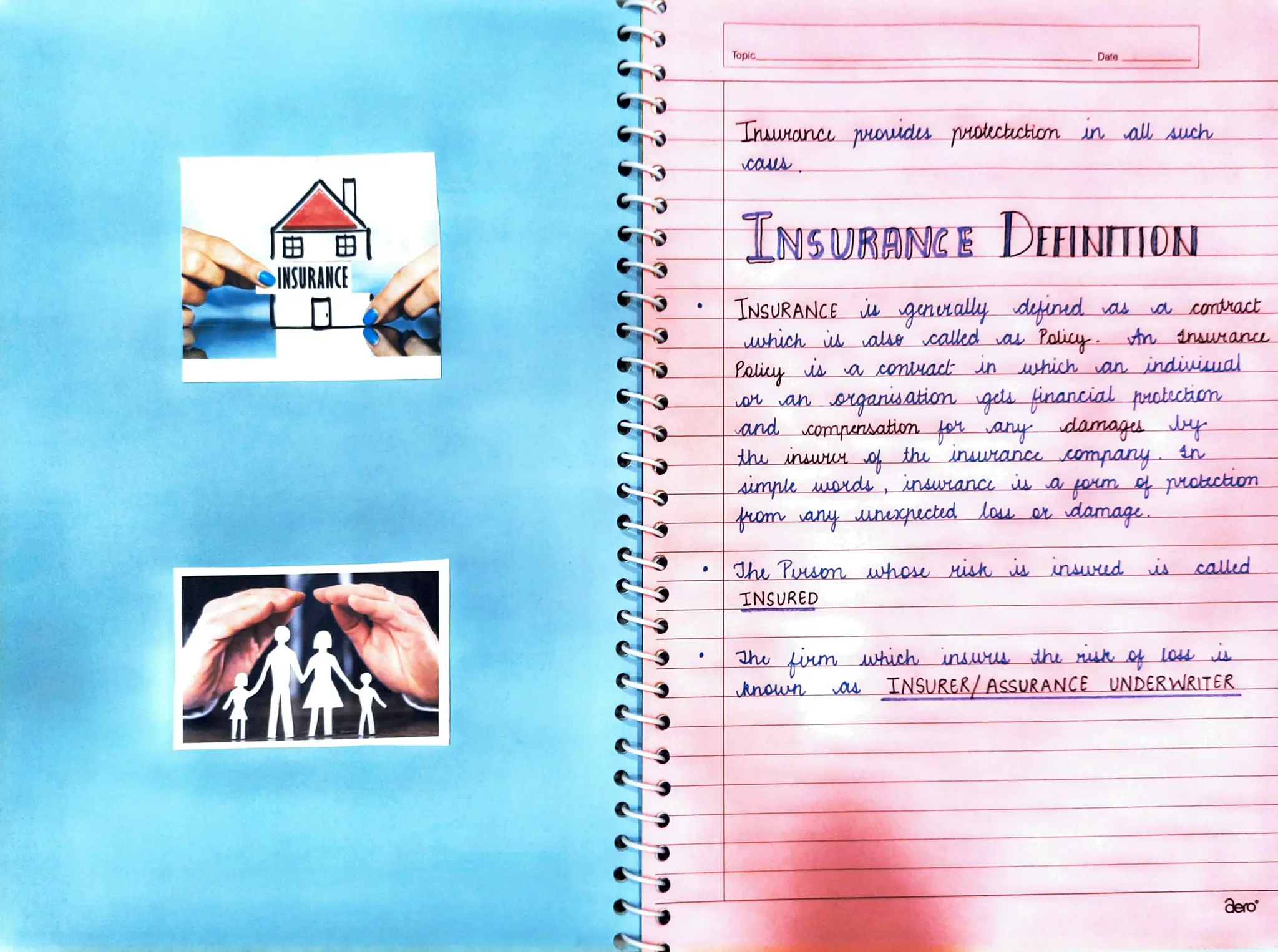 CLASS 11 CBSE B.St Project AIDS TO TRADE - INSURANCE | PDF