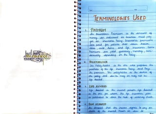 CLASS 11 CBSE B.St Project AIDS TO TRADE - INSURANCE | PDF