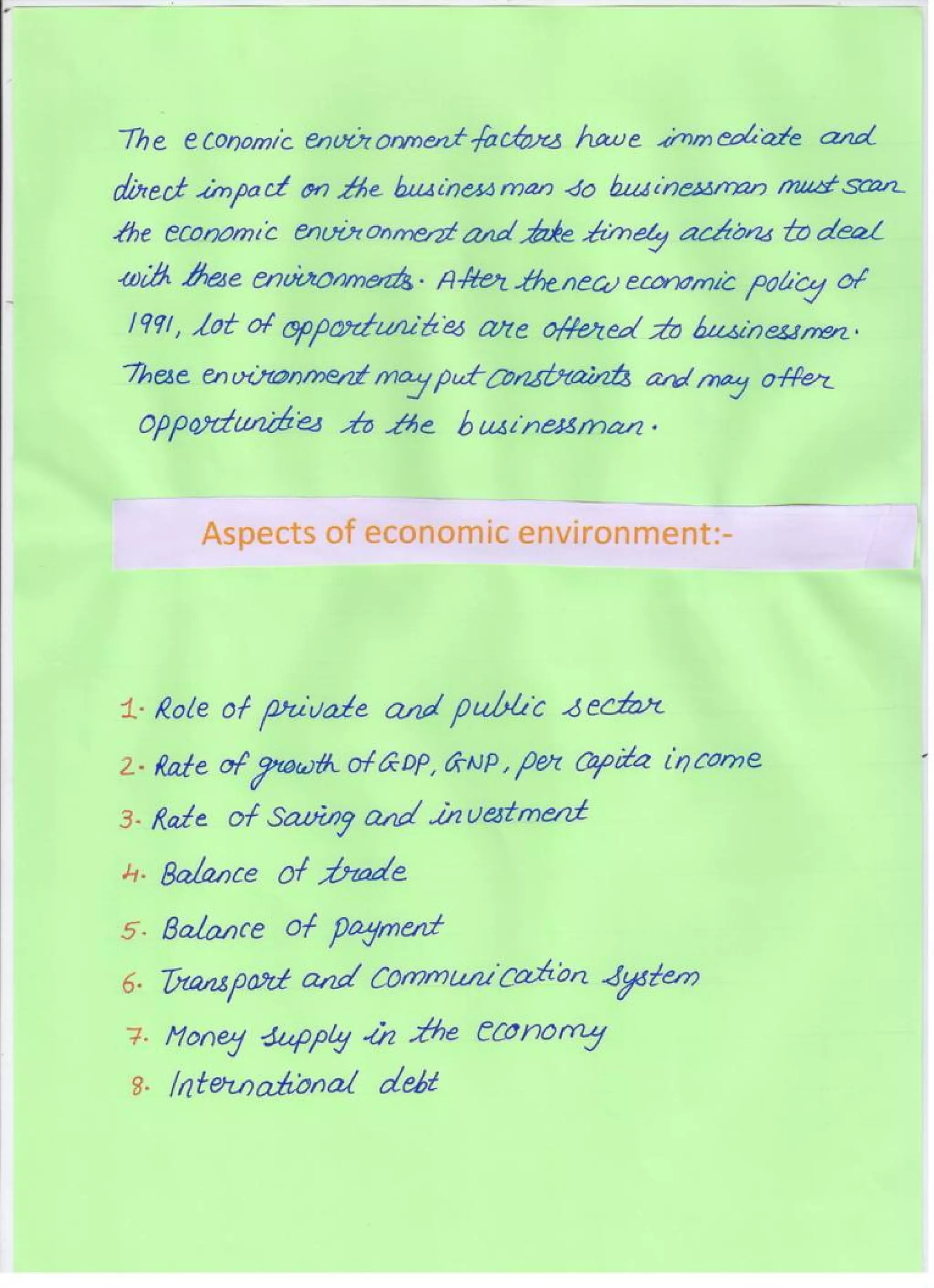 Business Environment project class 12 cbse | PDF