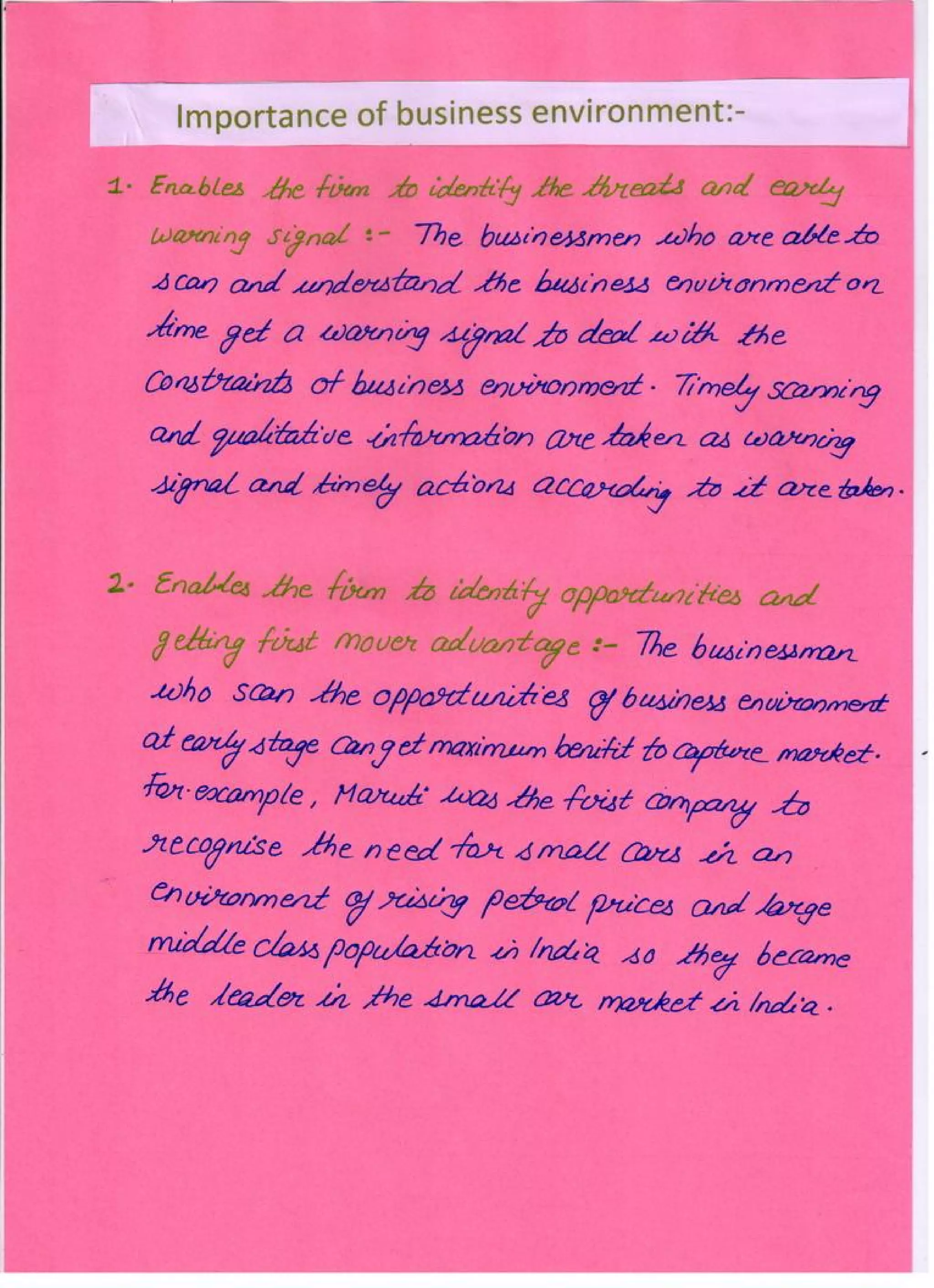 Business Environment project class 12 cbse | PDF