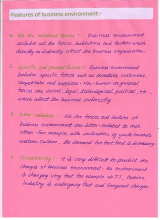 Business Environment project class 12 cbse | PDF