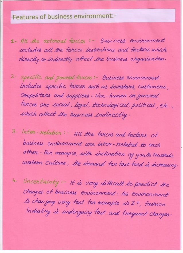 Business Environment project class 12 cbse | PDF