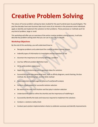 Business Success Program | DOCX