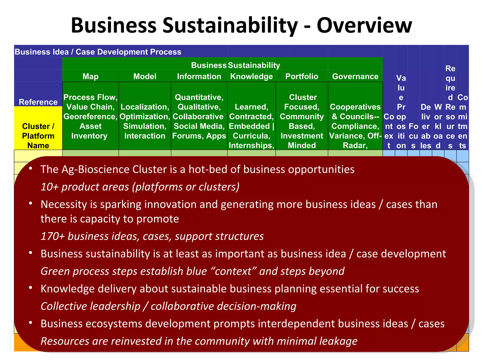 Business Sustainability Process | PPT
