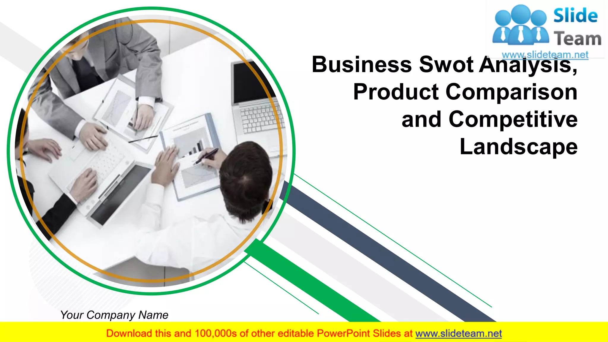 Business Swot Analysis Product Comparison And Competitive Landscape | PPT