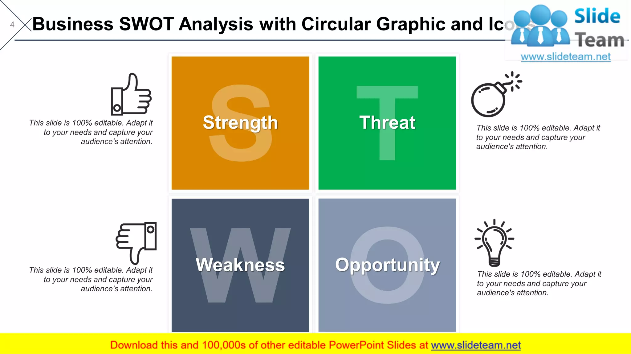 Business Swot Analysis Product Comparison And Competitive Landscape | PPT