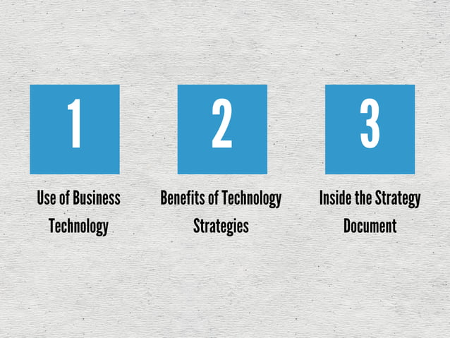 Business Technology Strategy | PDF