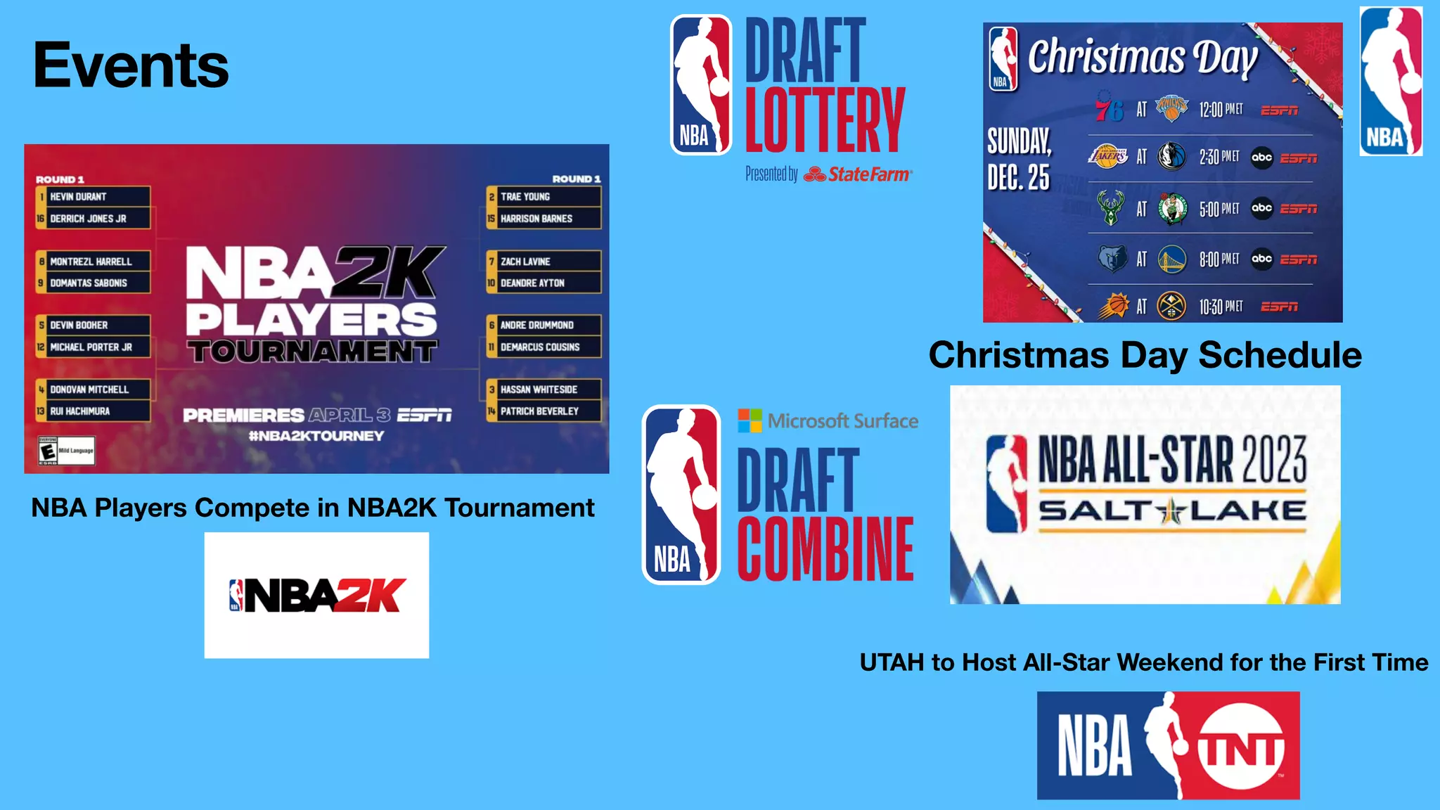 Business to Business League NBA Example | PPT
