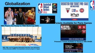 Business to Business League NBA Example | PPT