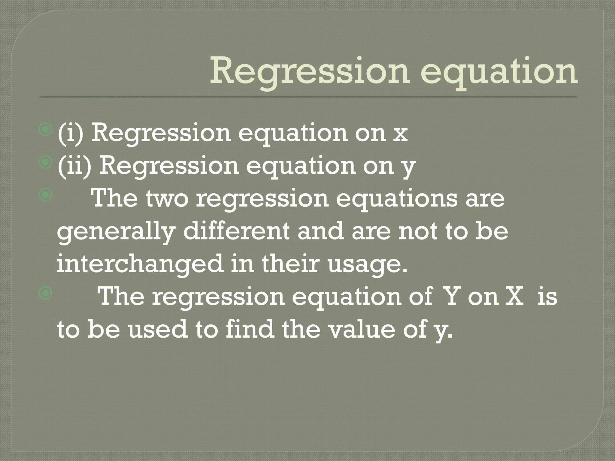 Business Tools unit-3.pptx correlation and regression | PPT