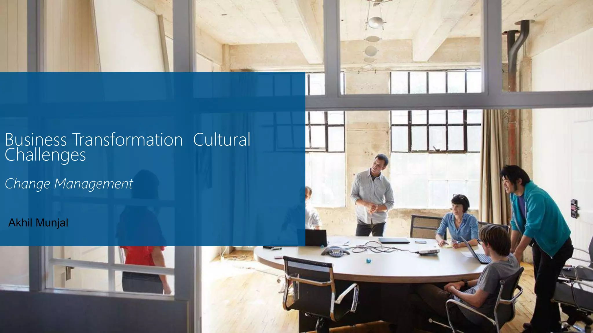 Business transformation & Change Management - How not to go wrong ...