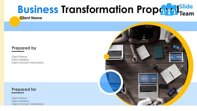 Business Transformation Proposal Powerpoint Presentation Slides | PPT