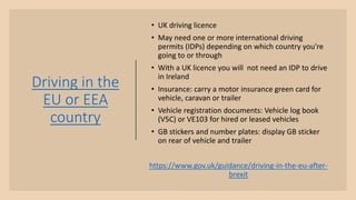 Business travel to the EU after Brexit | PPT