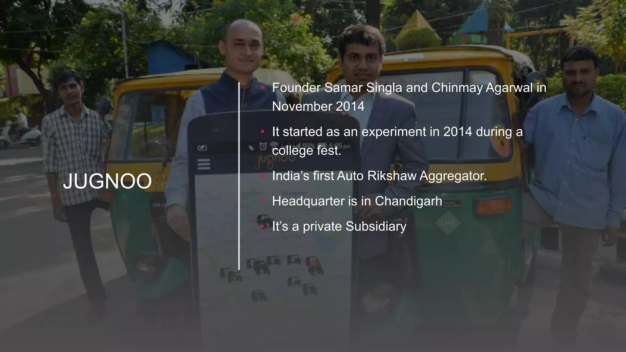 "Jugnoo" Business update session | PPTX