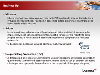 Business Up - Breve Presentazione | PPT