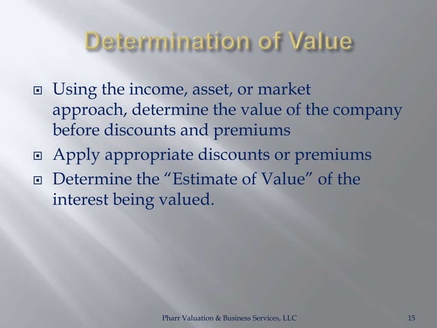 Business Valuation Basics | PPT