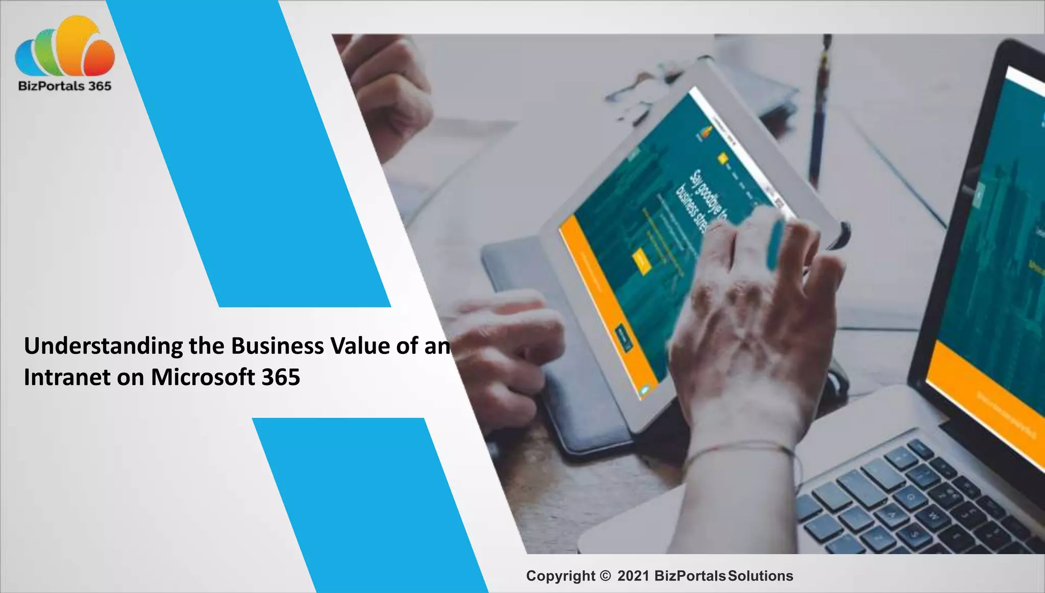 Business Value of an Intranet on Microsoft 365 | PPTX