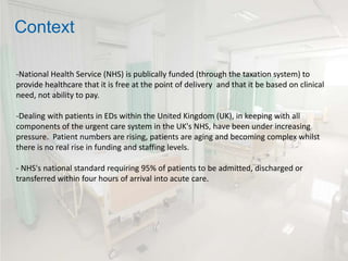 Time is of the essence: Value Stream Mapping a National Health Service ...