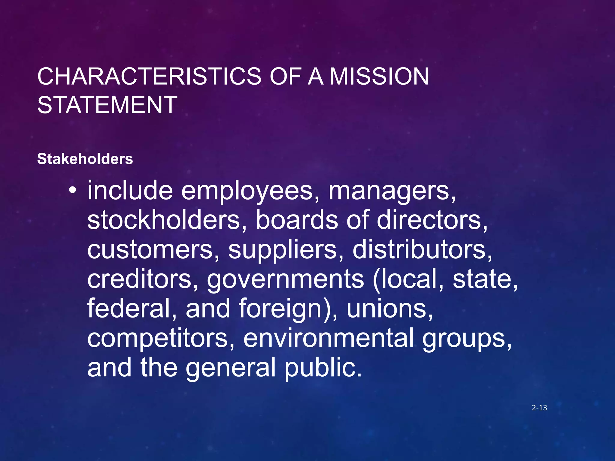 Business Vision Statement | Mission Statement | Importance Of Mission ...