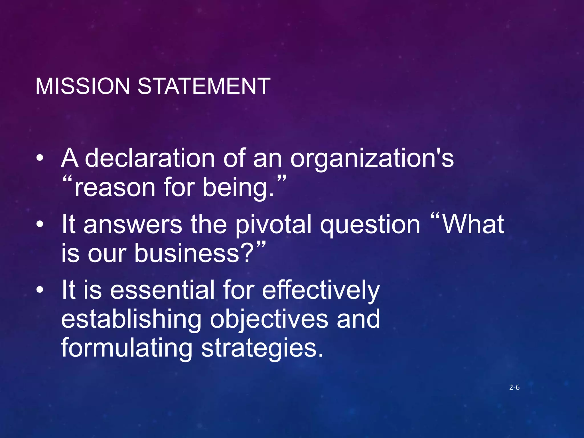 Business Vision Statement | Mission Statement | Importance Of Mission ...