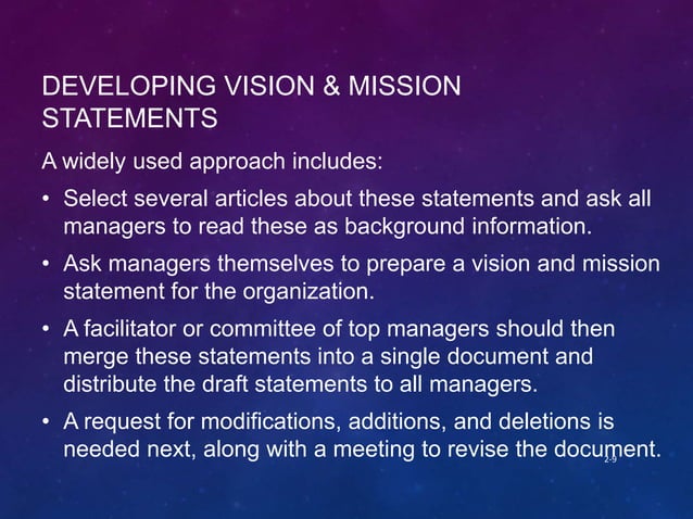 Business Vision Statement | Mission Statement | Importance Of Mission ...