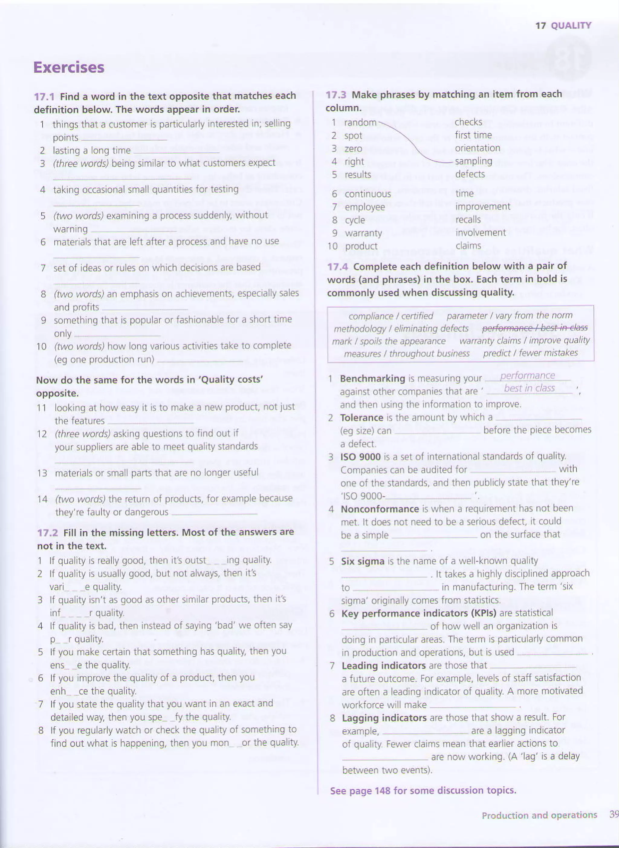 Business vocabulary builder | PDF