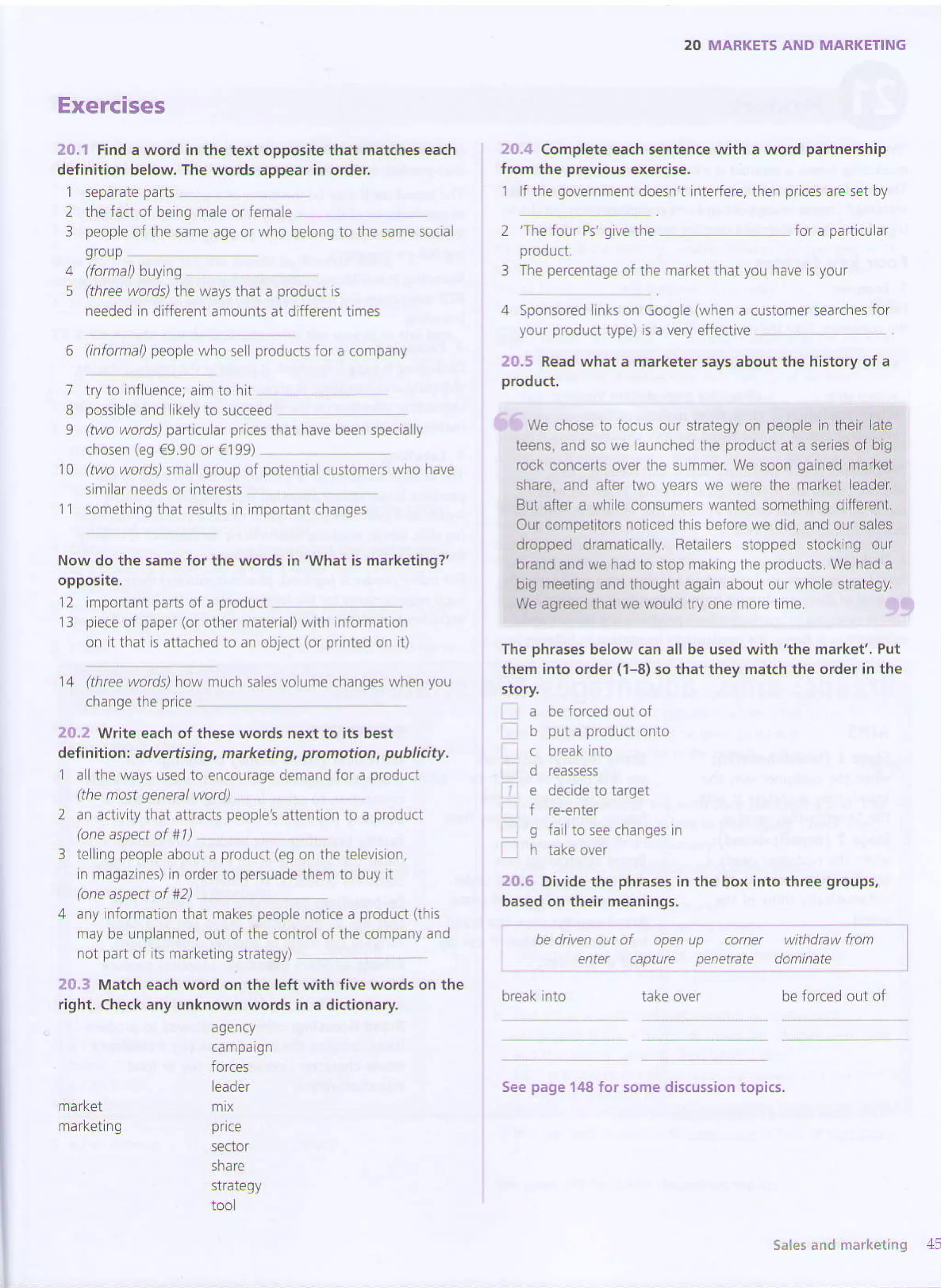 Business vocabulary builder | PDF