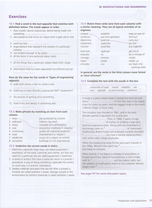 Business vocabulary builder | PDF