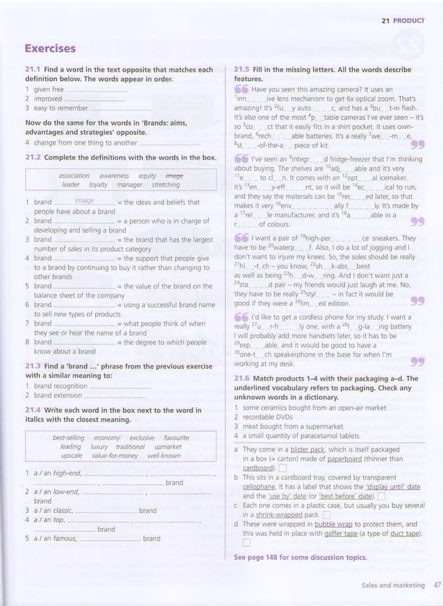 Business vocabulary builder | PDF