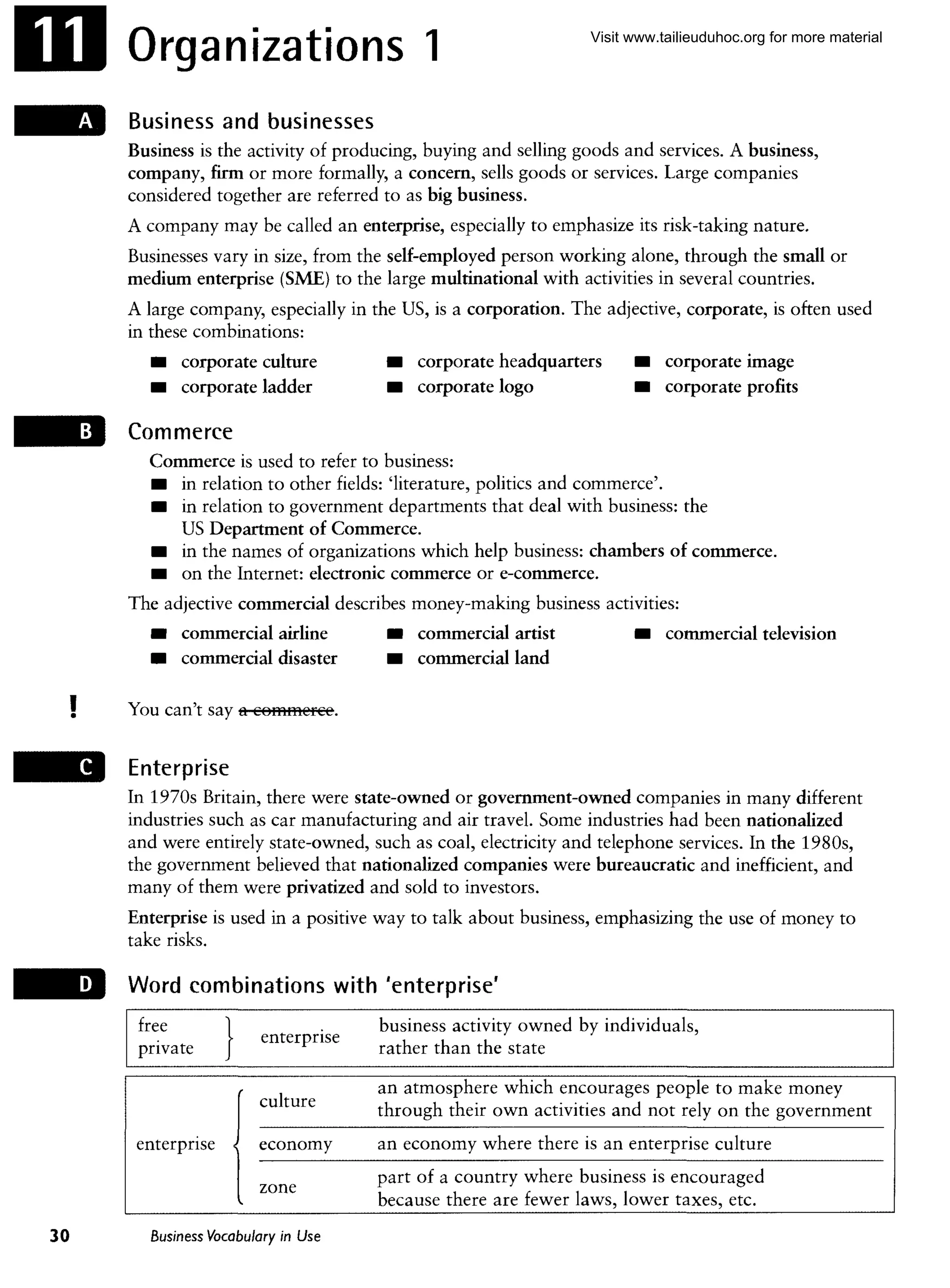 Business vocabulary in use | PDF