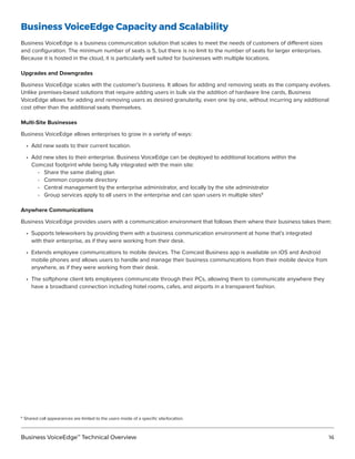 Comcast Business voice edge technical overview | PDF