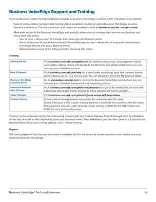 Comcast Business voice edge technical overview | PDF