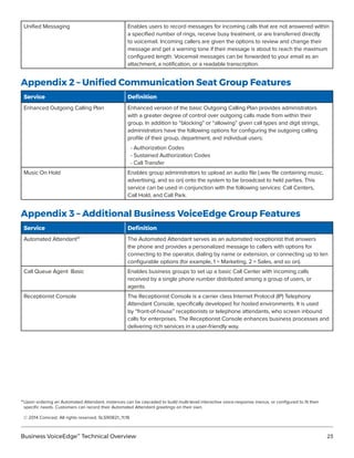 Comcast Business voice edge technical overview | PDF