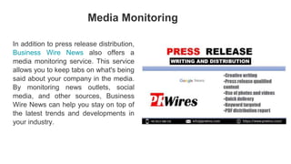 business wire press release ppt.pptx
