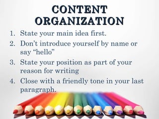 Business writing content tone style | PPT