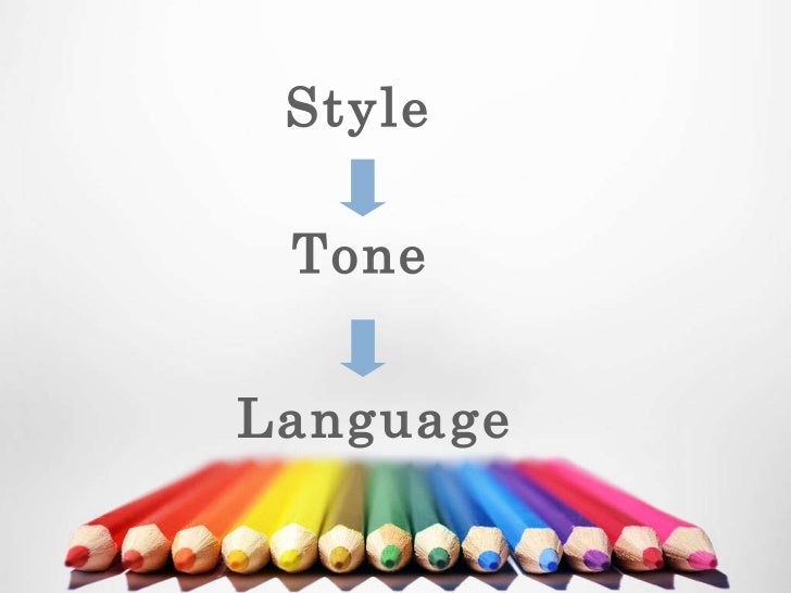 Business writing content tone style