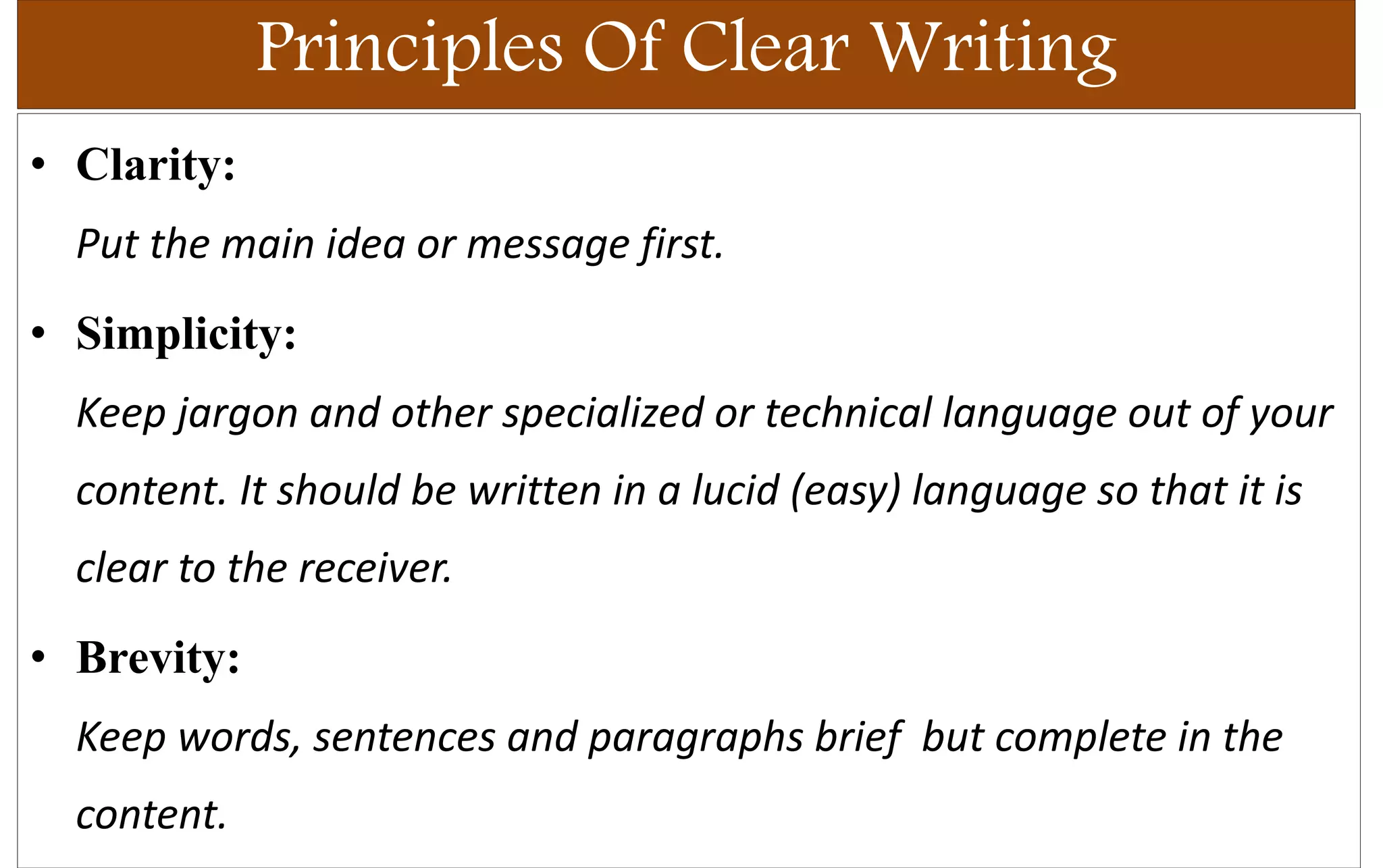 Business writing and the writing process | PPTX