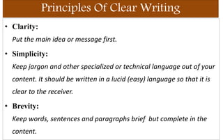 Business writing and the writing process | PPTX