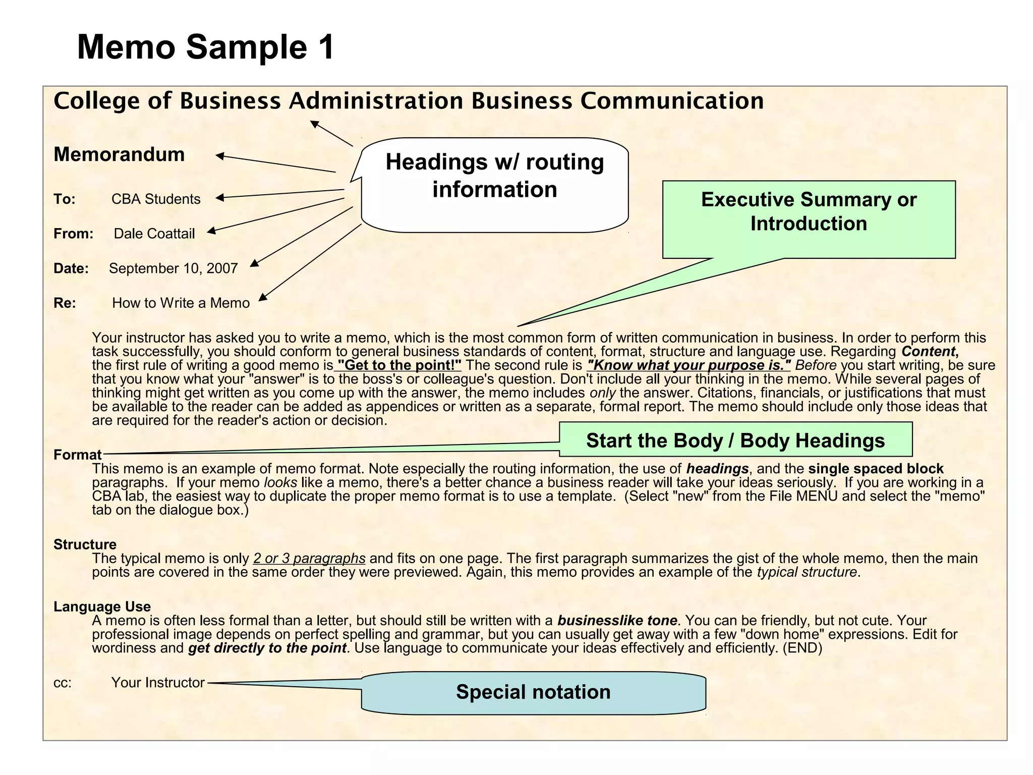Business writing power point presentation | PPT