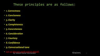 Business writing principles 9cs | PPT