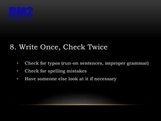 Business Writing & Proper Email Communication | PPT